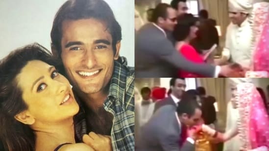 Akshaye Khanna’s video kissing Karisma Kapoor on her wedding day brings ...