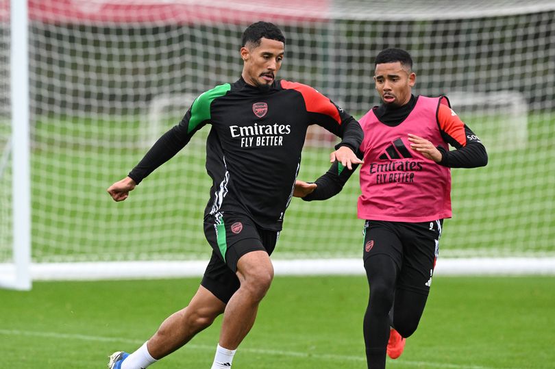 Arsenal predicted XI vs Wolves as William Saliba and Gabriel Jesus ...