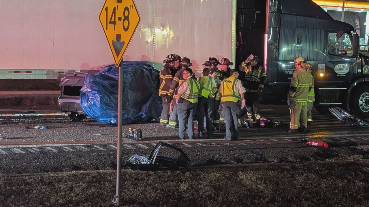 DPS investigating fatal wreck after car becomes stuck under 18-wheeler ...
