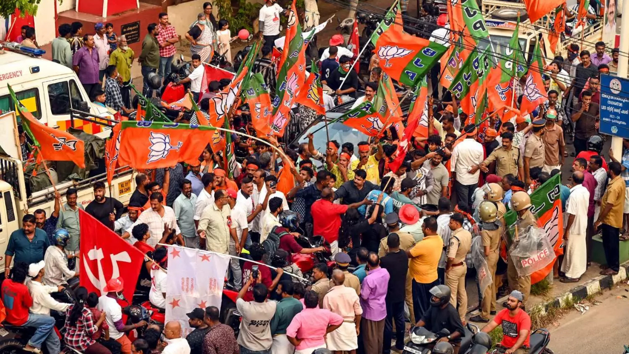 Kerala local body election results 2025 live: UDF leads 387 wards, CPI ...