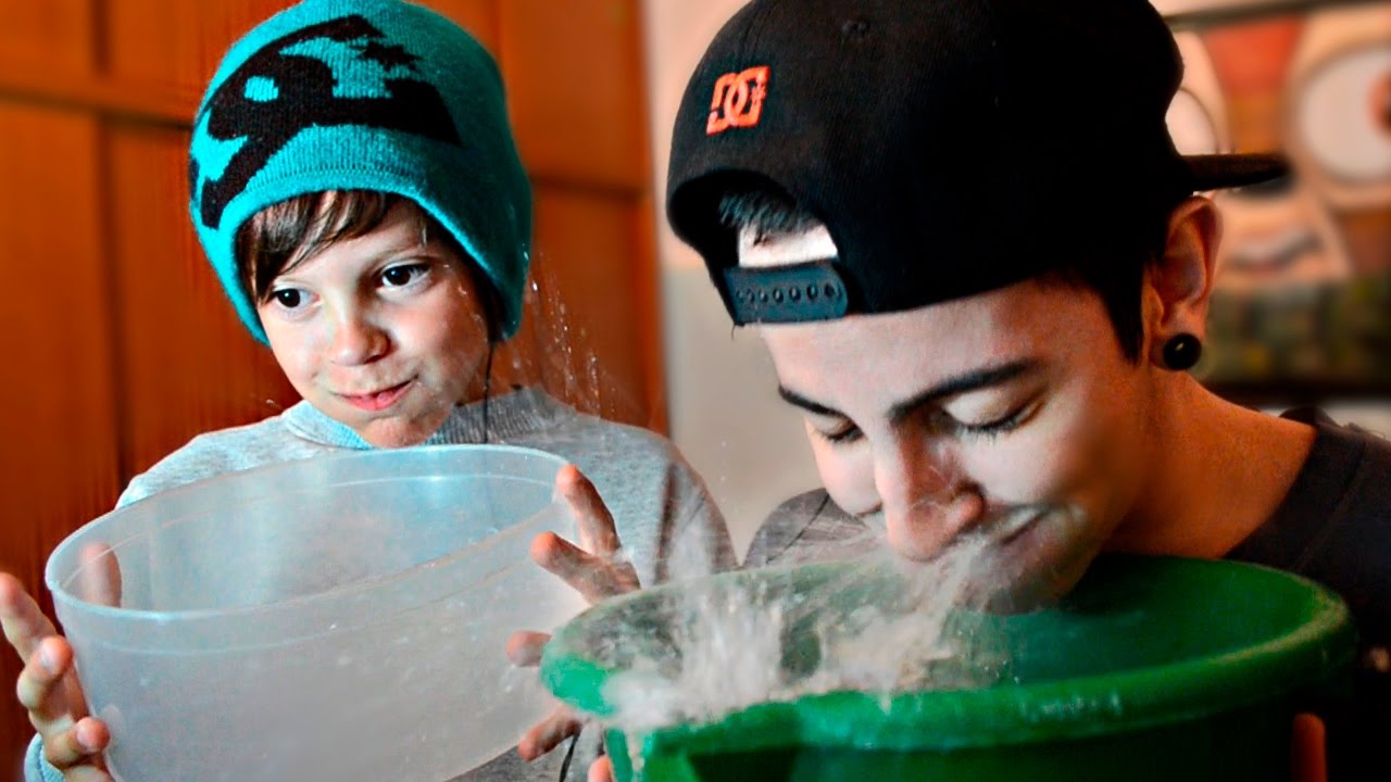 SI TE RIES PIERDES CHALLENGE CON MI HERMANITO!!