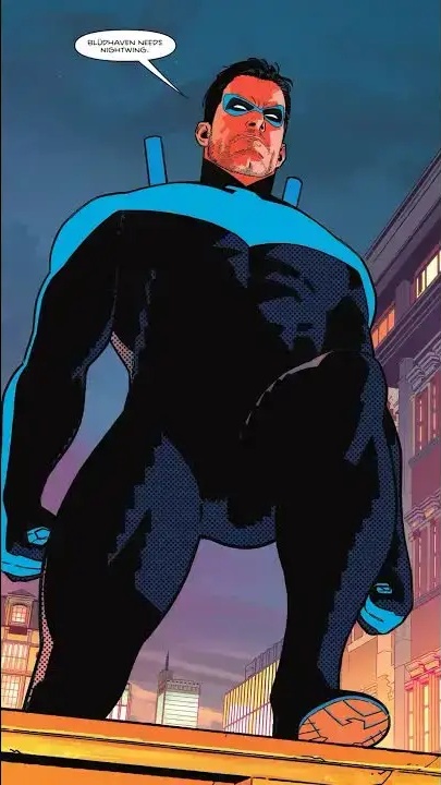 Batman wears Nightwing's uniform! #shorts