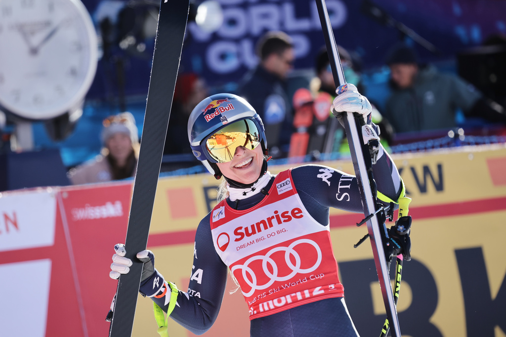 Ny pallplats för Vonn – tysk-svenskan vann