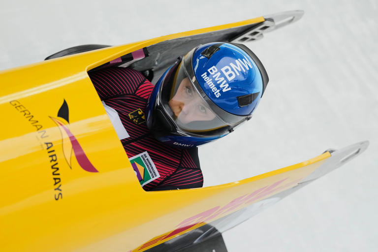 Laura Nolte dritte im Monobob in Lillehammer