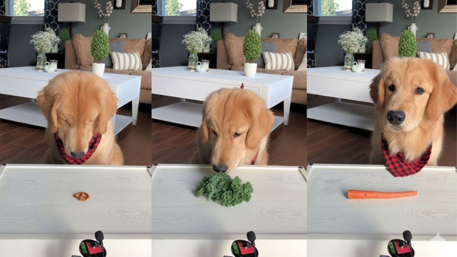 This dog has strong food opinions