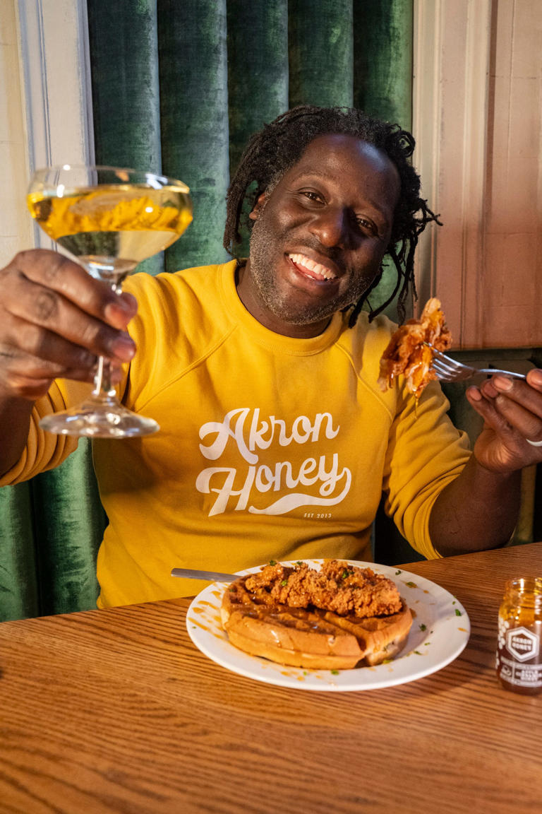 Sweet! Check out breakfast for dinner with Akron Honey, Good Company