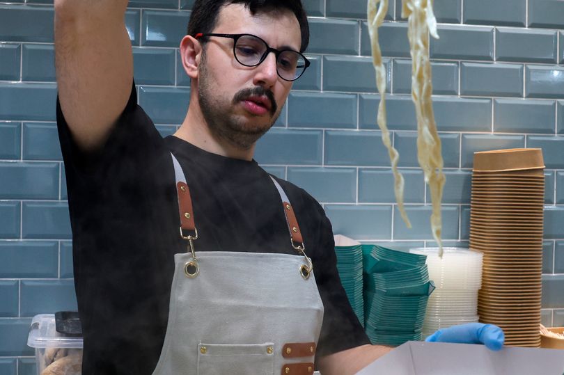 Customers queue out the door as new cheese & pasta shop opens in Nottingham