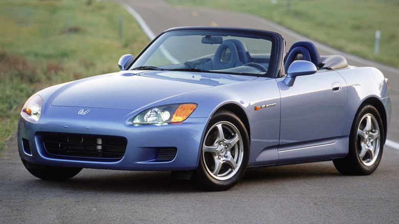 Why Honda's F22C1 engine in the S2000 was unique to the US