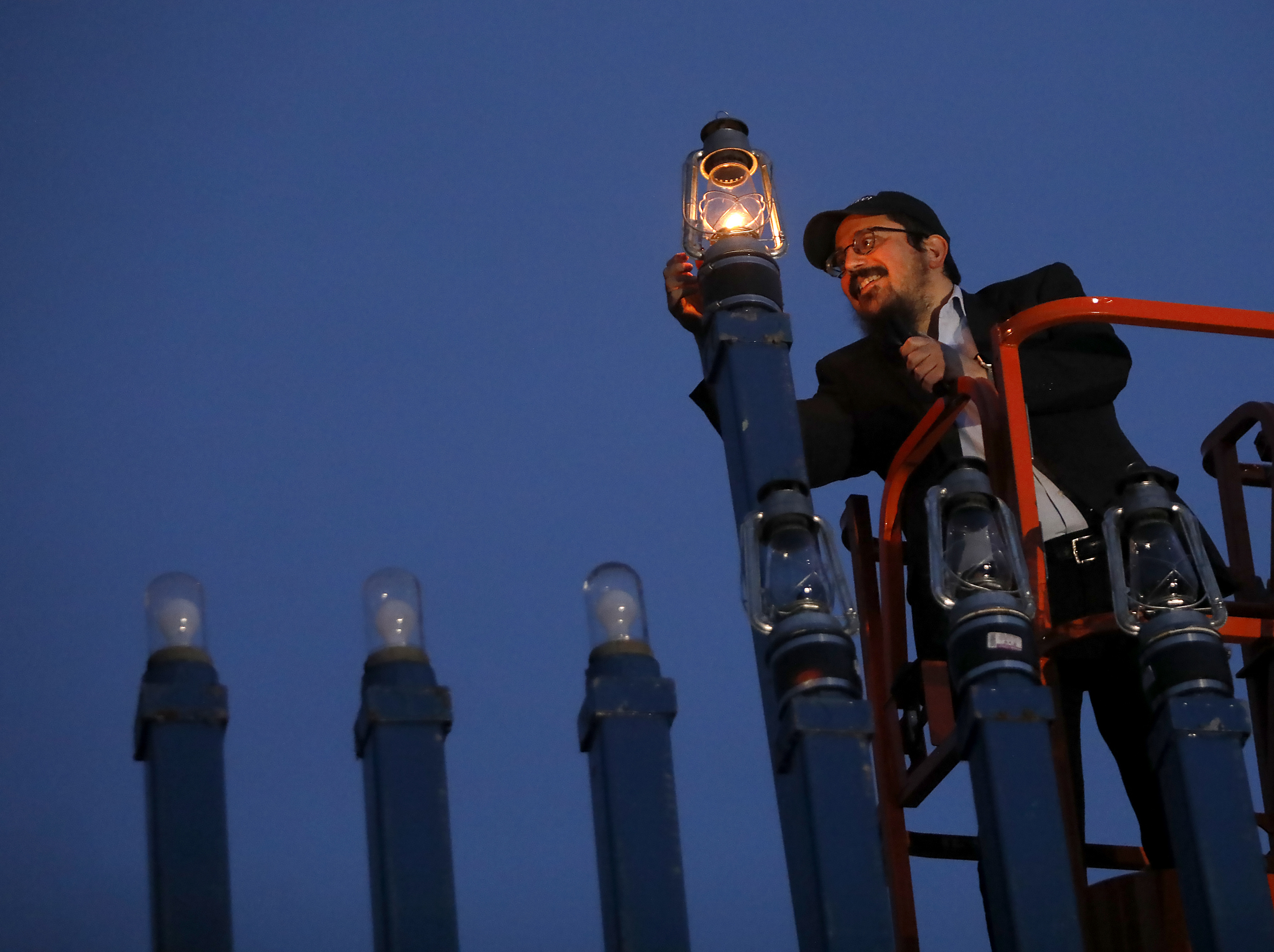 30-foot menorah lighting, 'Hanukkah Wonderland' at Mount Trashmore Sunday