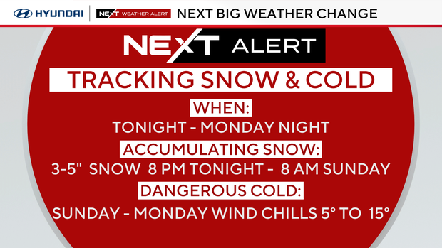 Winter storm warning in effect as snow is expected across the ...