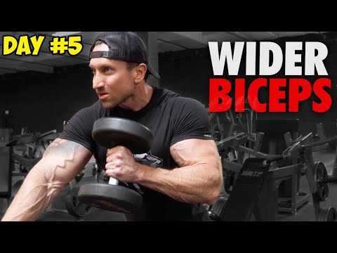 5 forgotten exercises for wider biceps