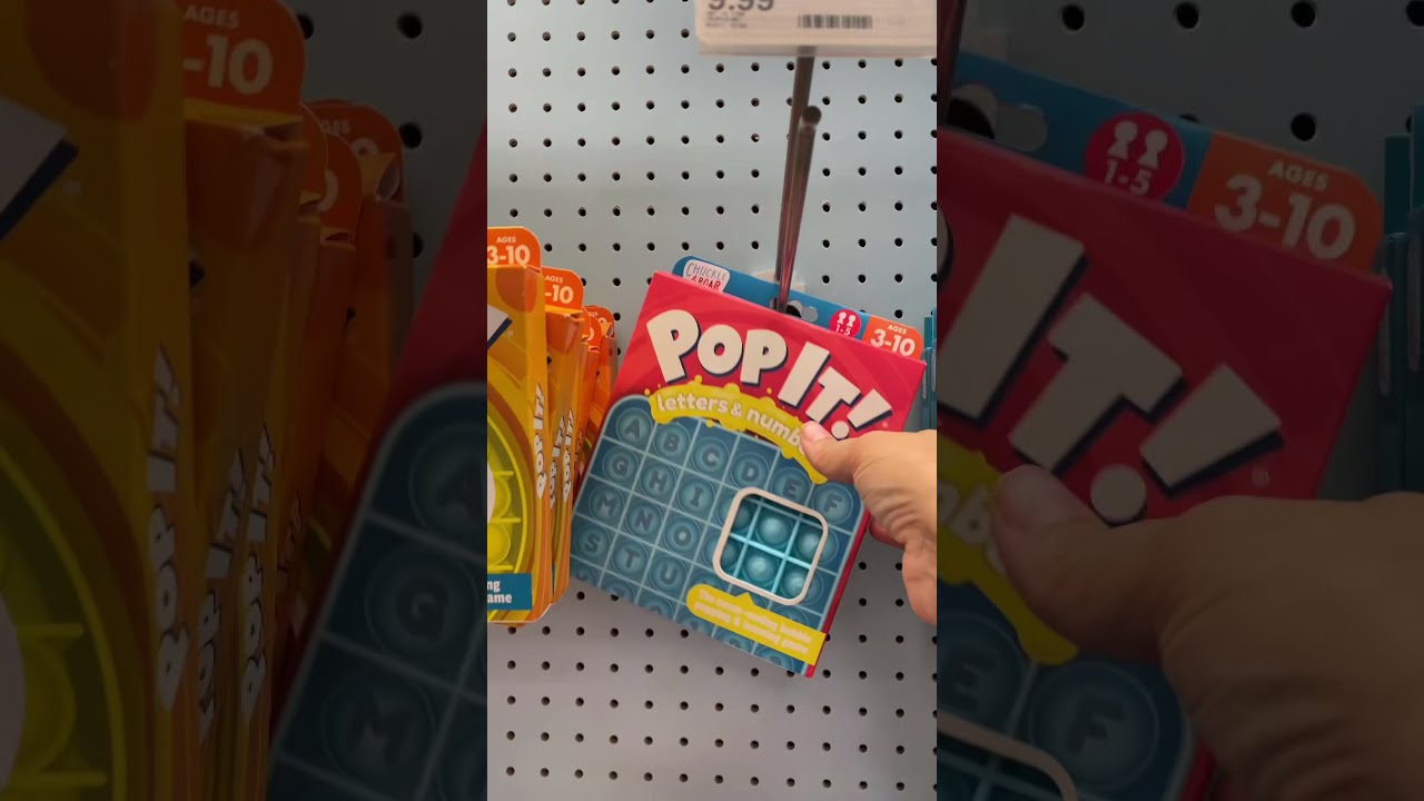 Pop-It shopping at Target in 15 seconds