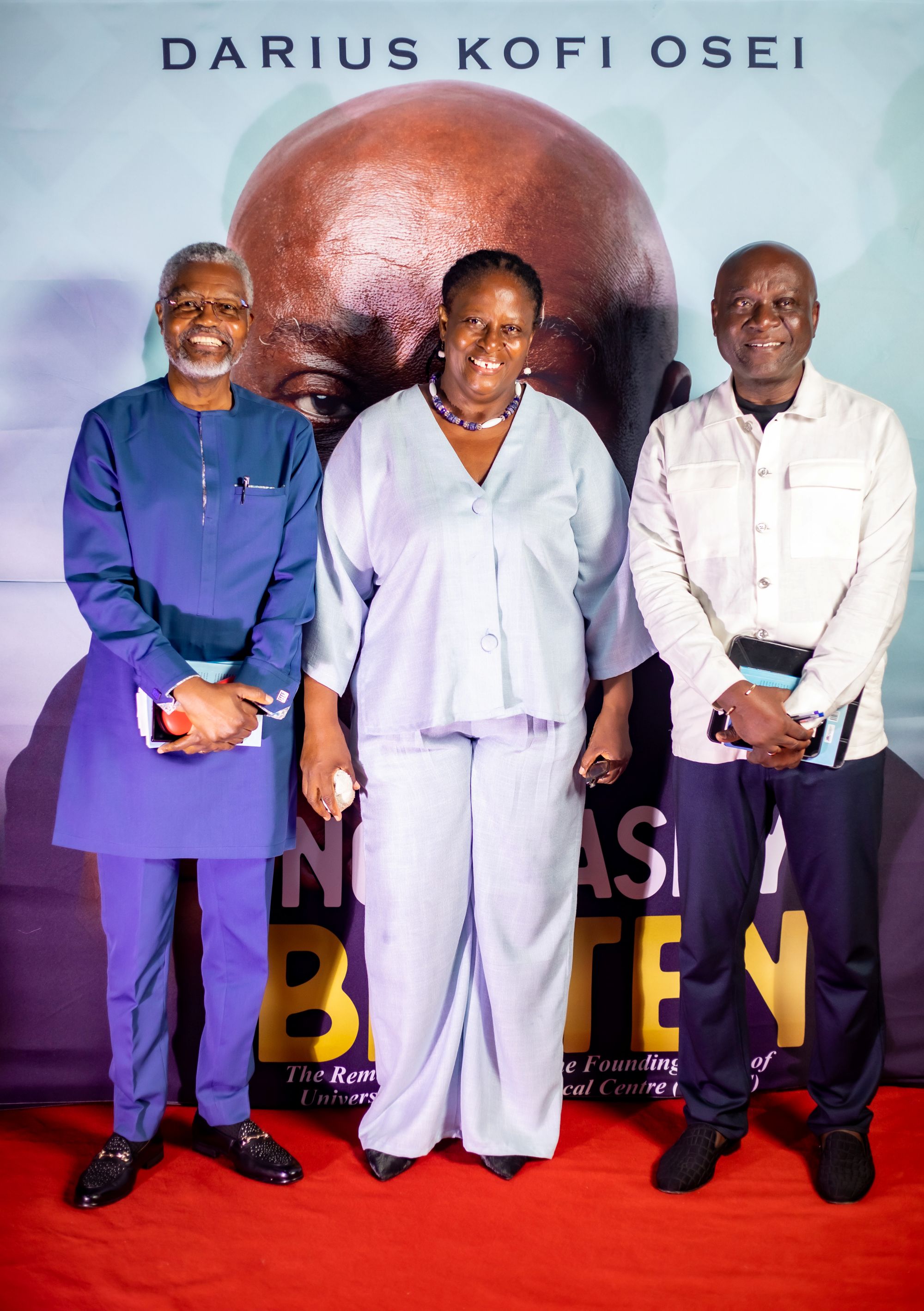 Not easily beaten: A night of inspiration as Dr. Darius Osei launches ...