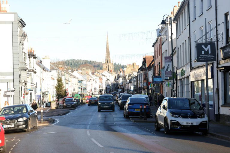 The quaint Welsh town that's a shell of its former self