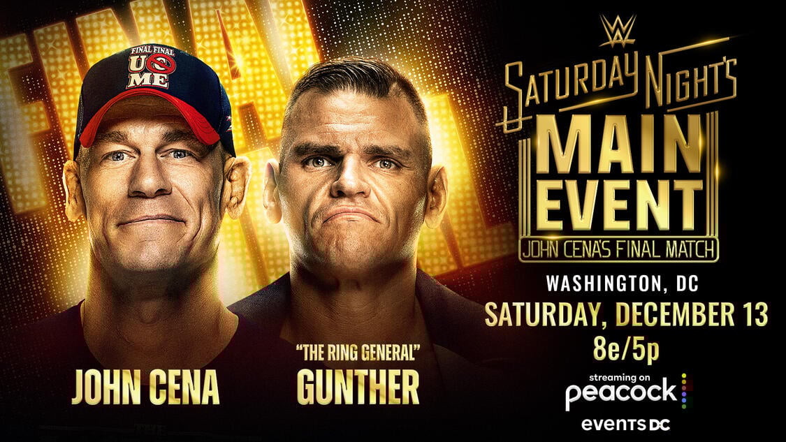 Saturday night’s main event results: Highlights from John Cena ...