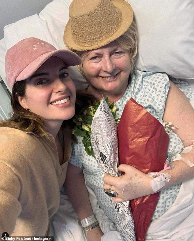 Binky Felstead's mum Jane gives major health update in emotional post ...
