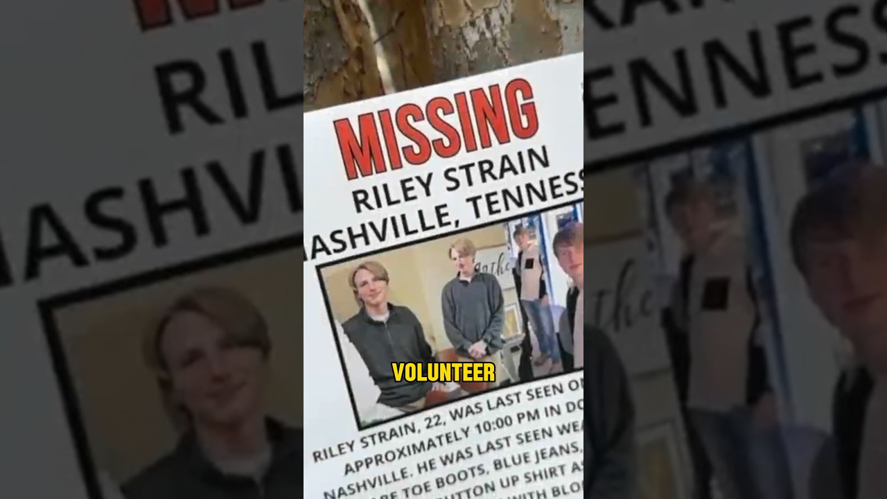 22-year-old Riley Strain found underwater