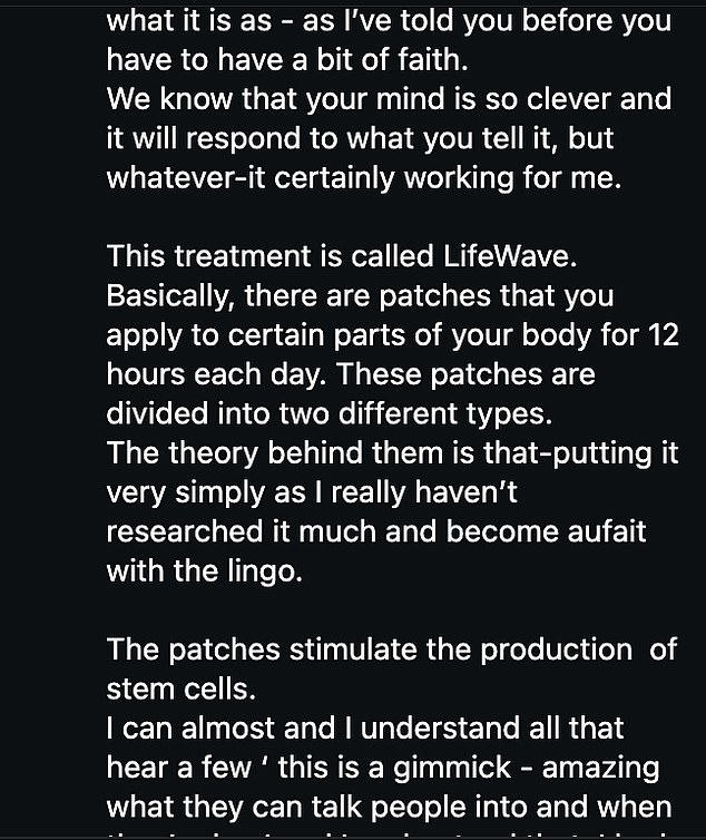 Binky Felstead's mum Jane gives major health update in emotional post ...