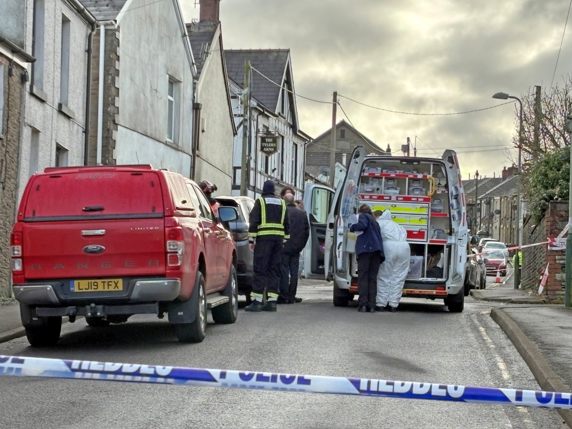Two dead after garden explosion sparks house fire