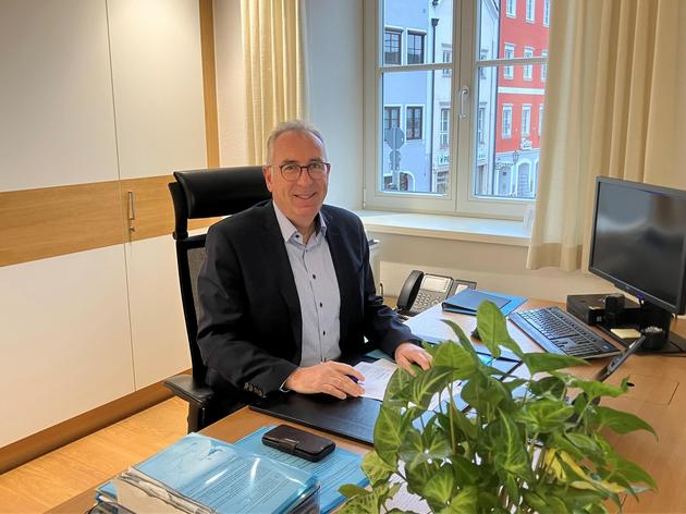 Weilheims erster Bürgermeister Markus Loth verabschiedet sich