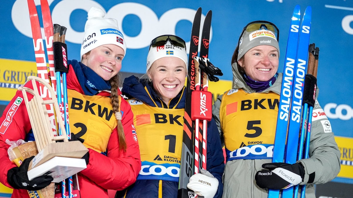 Jonna Sundling a tremblé jusqu'au bout