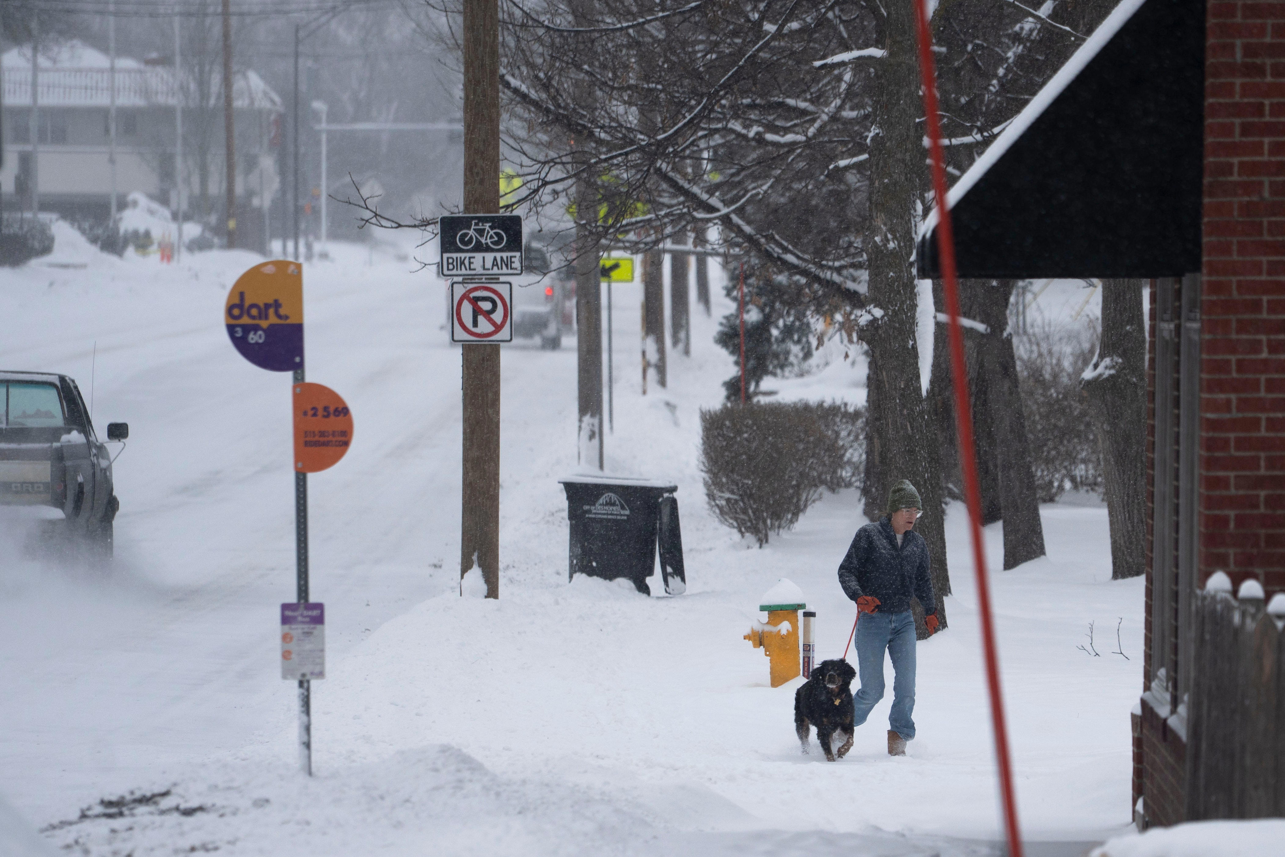 Snow squalls expected across much of Iowa on Friday