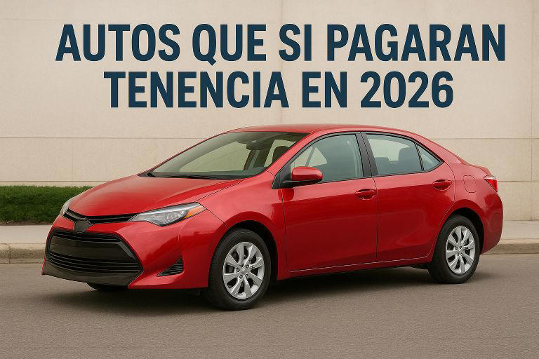 Tenencia 2026: estos son todos los autos que sí pagarán impuestos