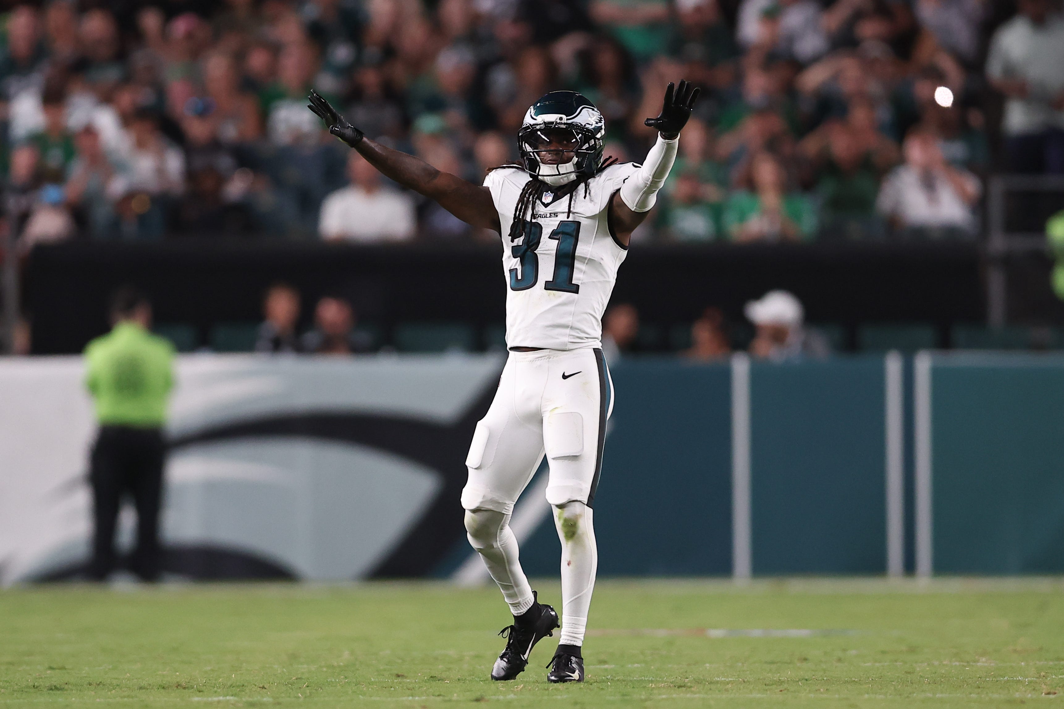 Philadelphia Eagles elevate DB Andre' Sam for Sunday's game vs. Raiders