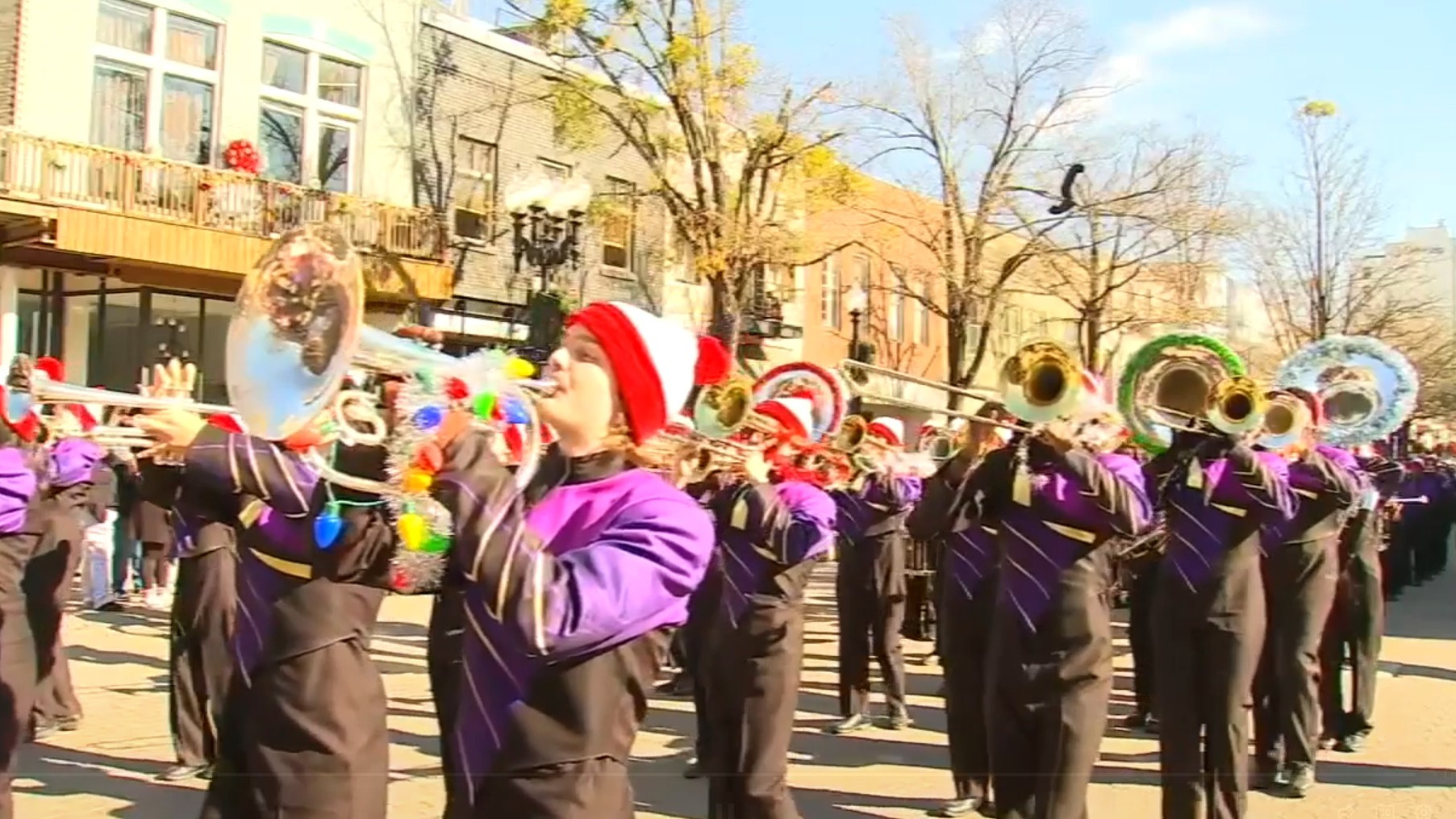Rotary 2025 Christmas parade in downtown Fayetteville brings the crowds