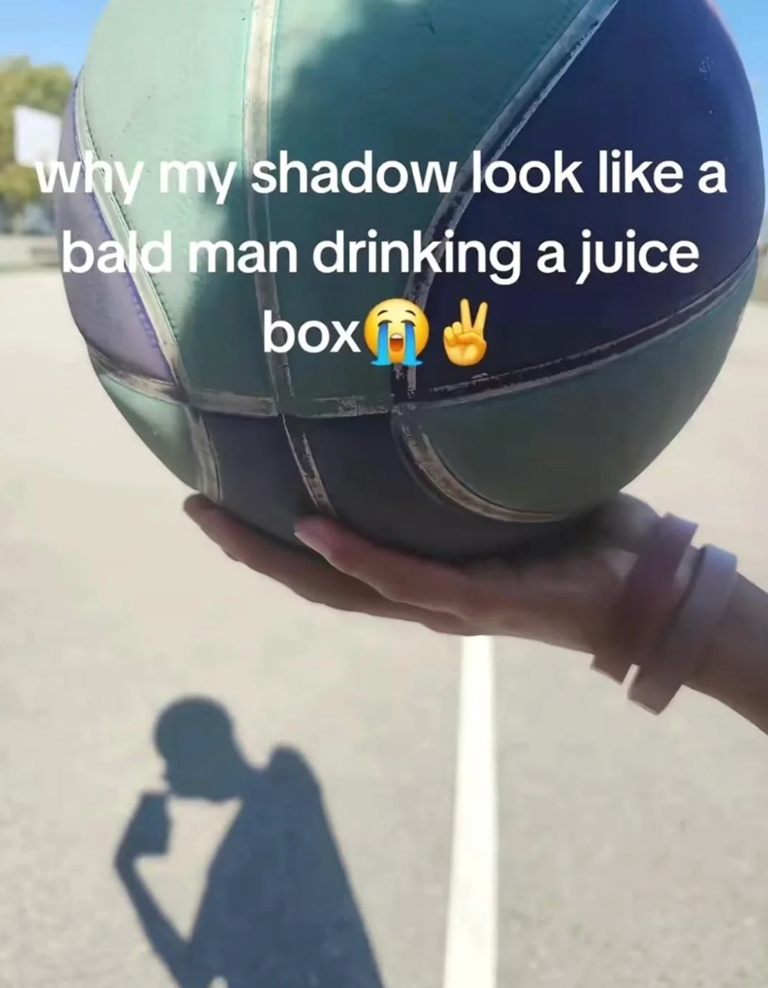 "Why my shadow look like a bald man drinking a juice box?": 13 ...