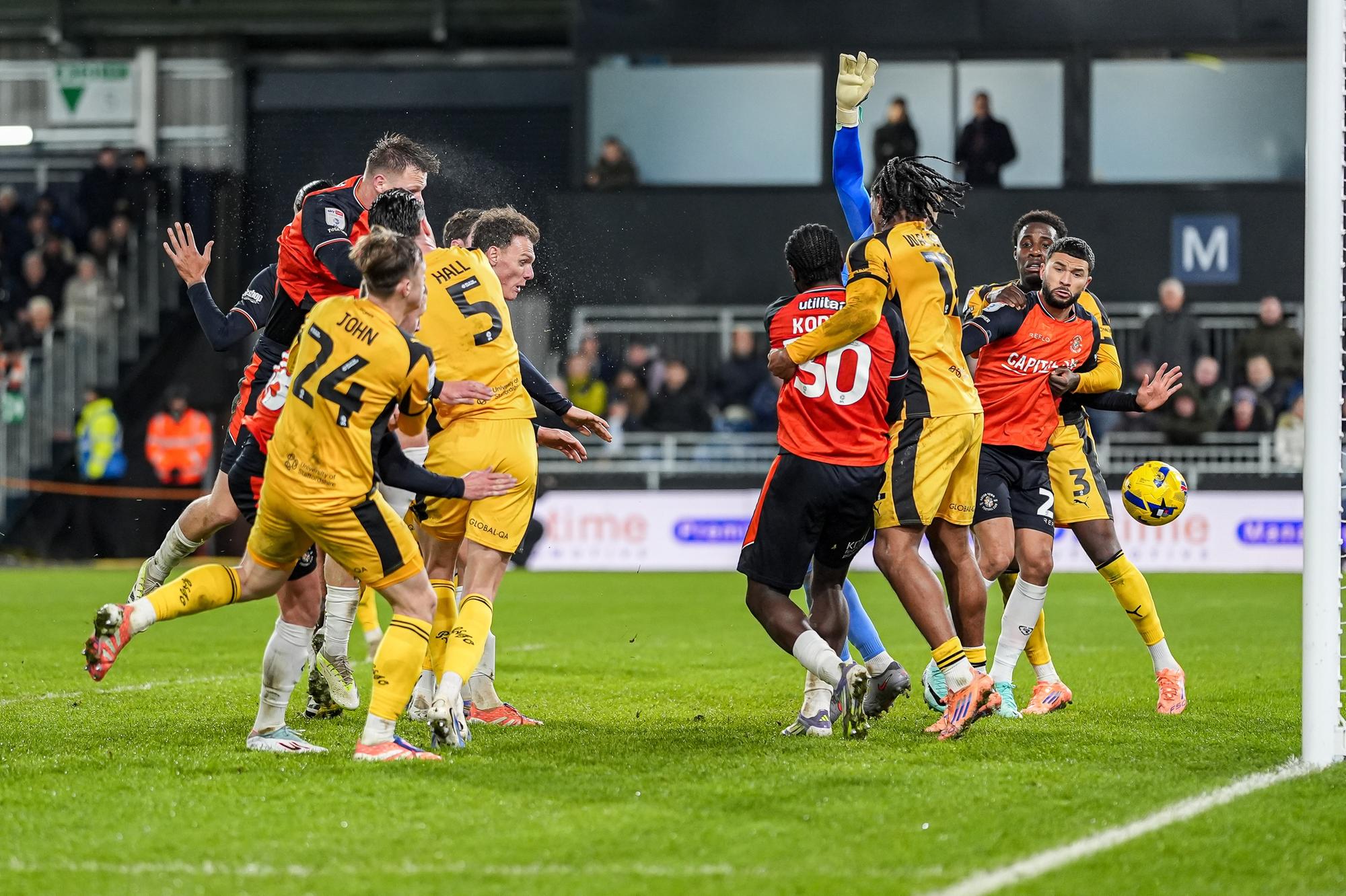 Luton booed off once more after being held at home by bottom club Port Vale