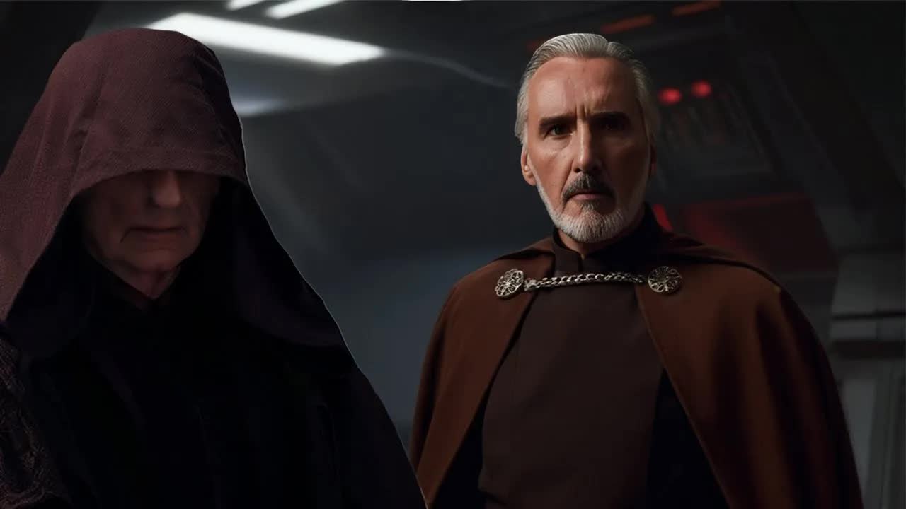 Star Wars - Darth Sidious and Dooku capture Darth Maul