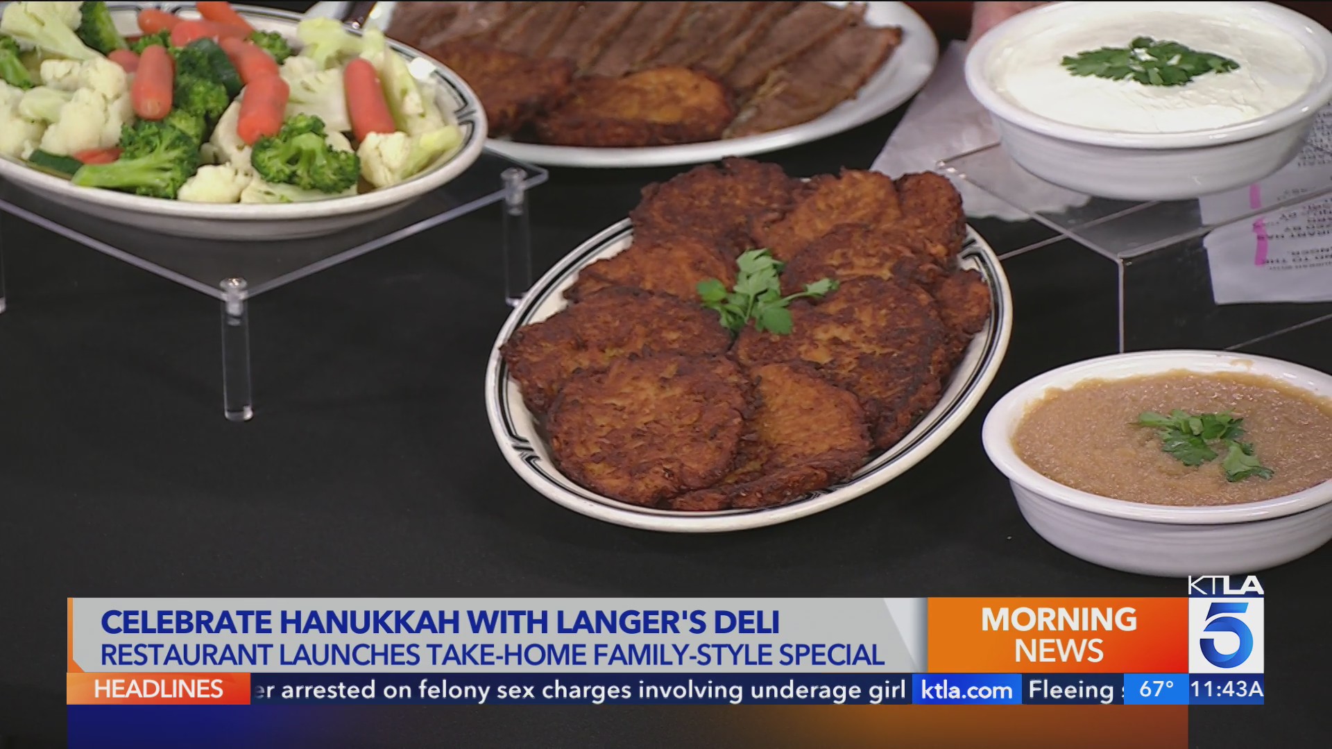 Celebrate Hanukkah with Langer's Deli