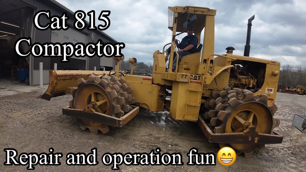 Cat 815 achetée aux enchères, quelle surprise