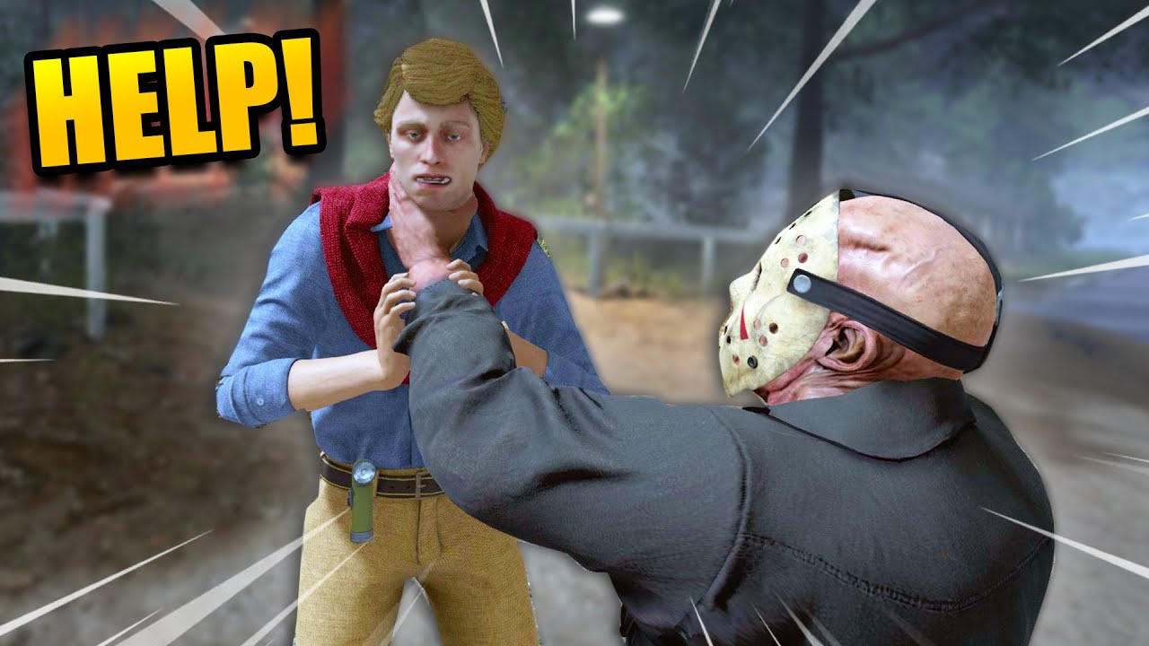 I got betrayed and chased by Jason in Friday the 13th!