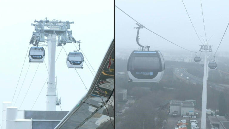 'Like skiing': first urban cable car unveiled outside Paris