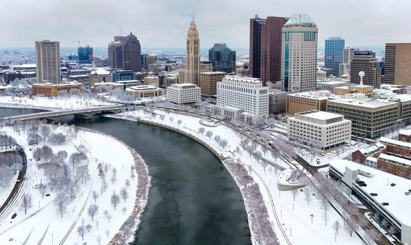 Central Ohio counties under snow emergencies on Dec. 14, 2025