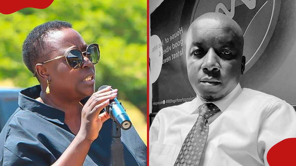 Ruth Odinga consoles Festus Amimo's family with foodstuffs after ...