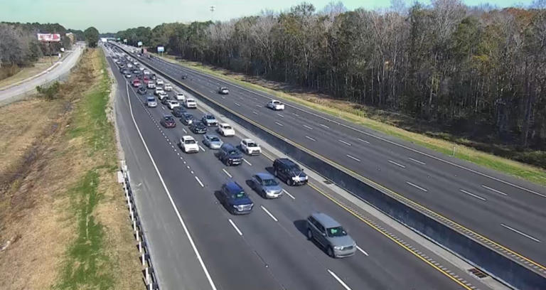 Traffic returns to normal after standstill on I-26 in North Charleston