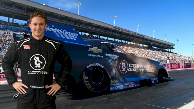Jordan Vandergriff named driver of John Force Racing funny car