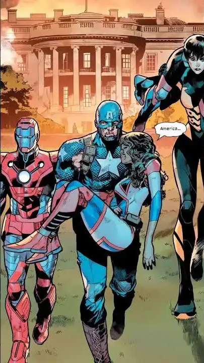 Captain America saves America! #shorts
