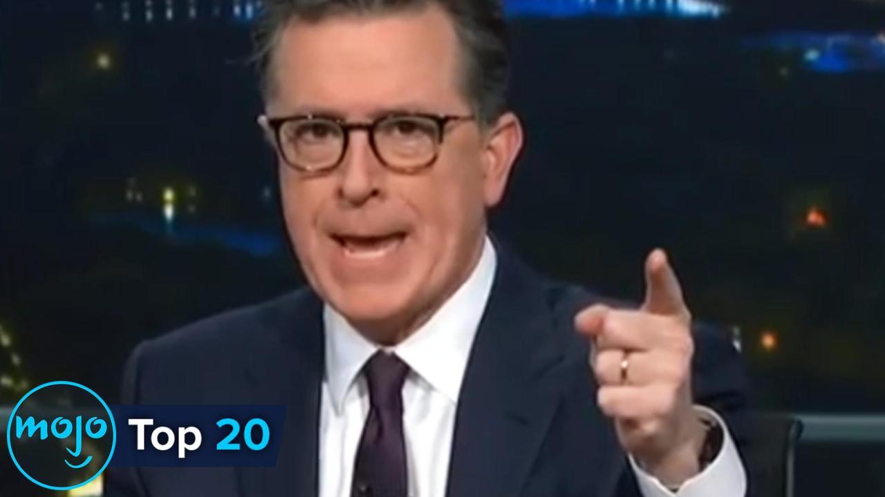 Top 20 hilarious Stephen Colbert moments