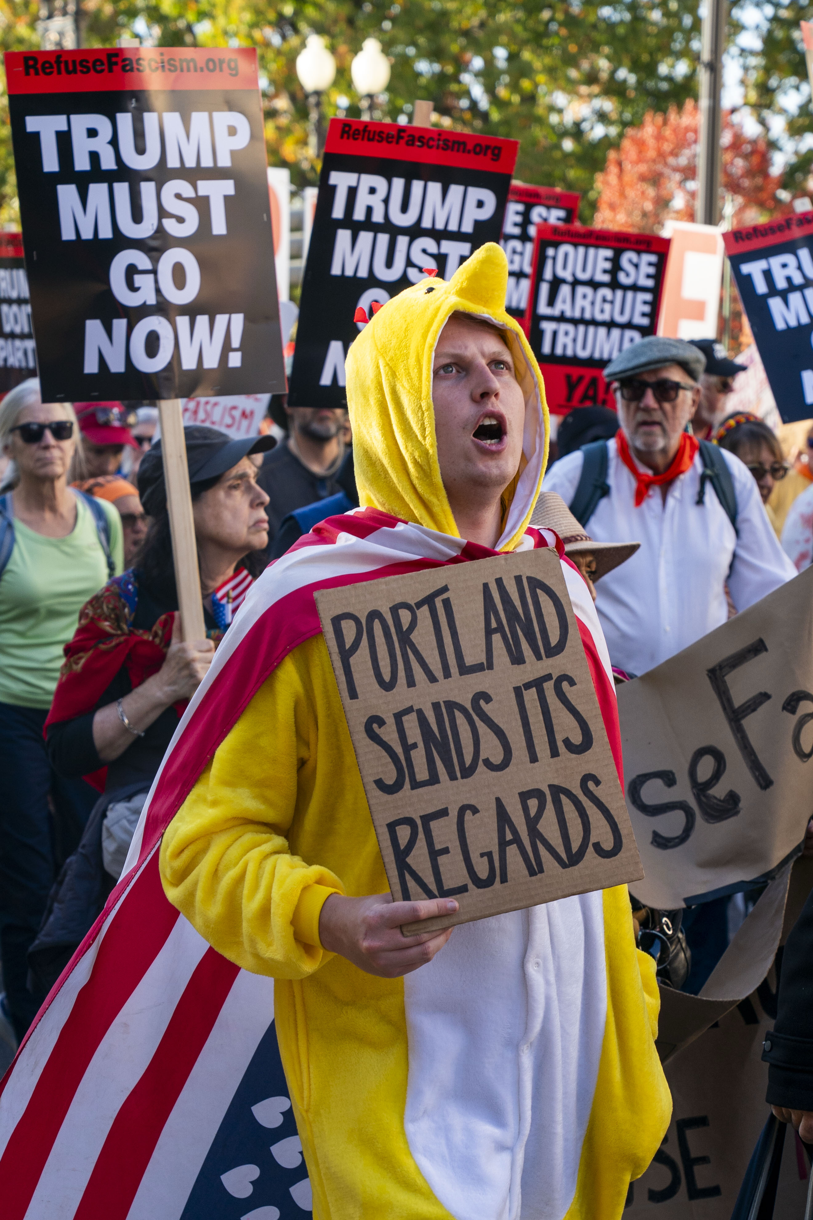 He leaned right in high school. Now he’s the Trump-trolling Portland ...