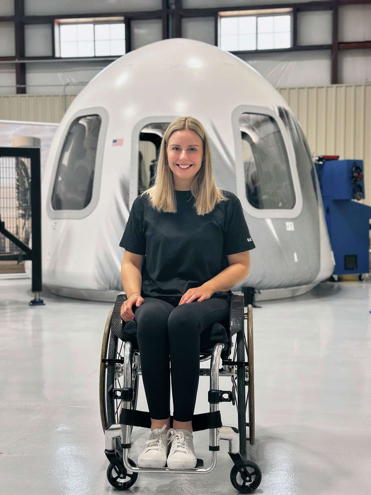 Michaela Benthaus will be the first wheelchair user to fly to space on ...