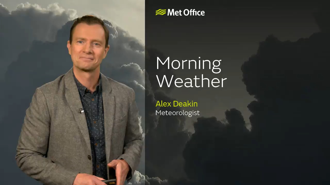 Met Office Friday morning weather forecast 12/09/2025