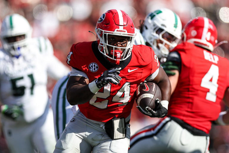 Two Georgia football players, including star freshman, arrested weeks ...