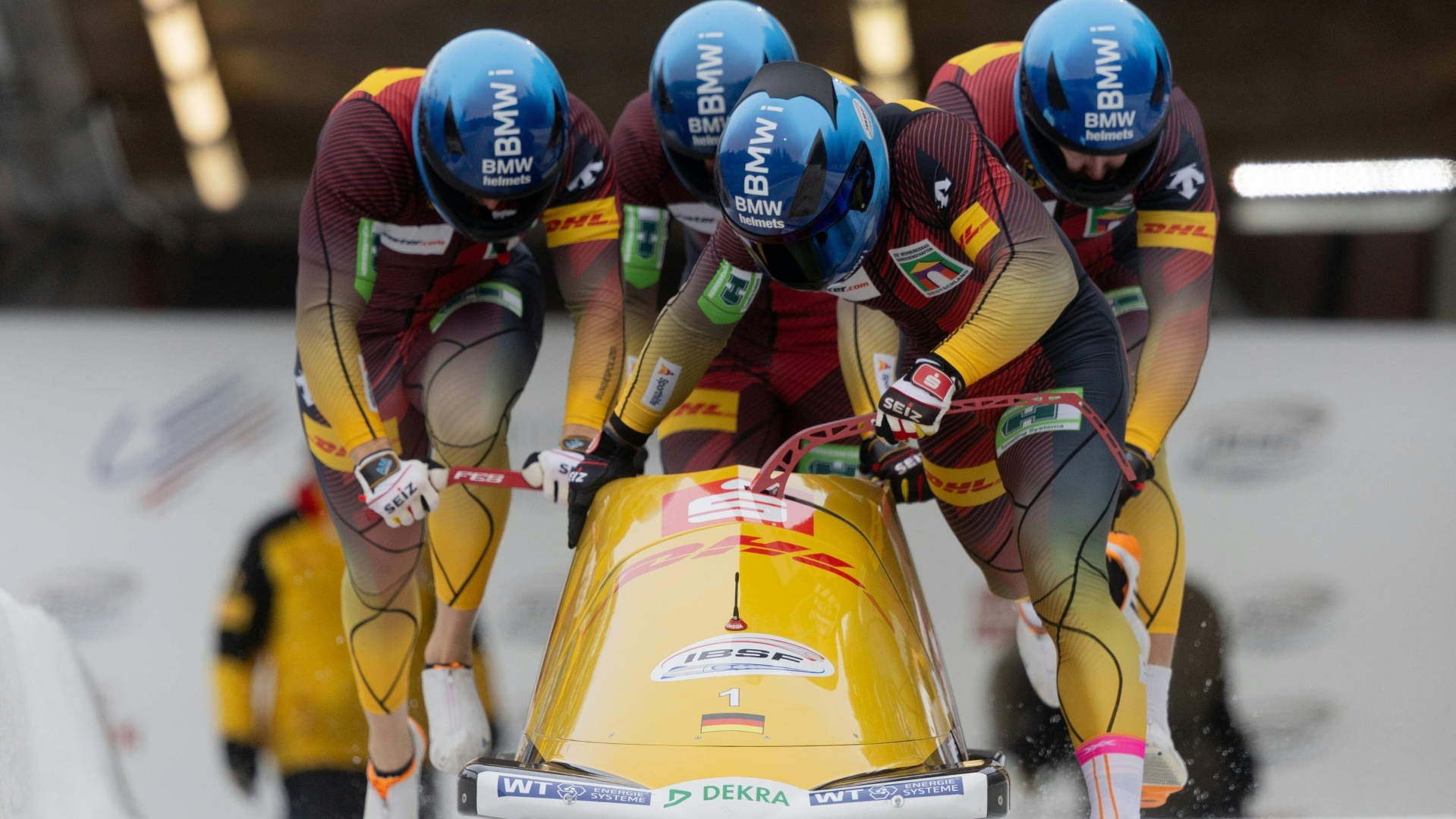 Bob: Lochner vor Friedrich - deutsches Dreifachpodium im Viererbob