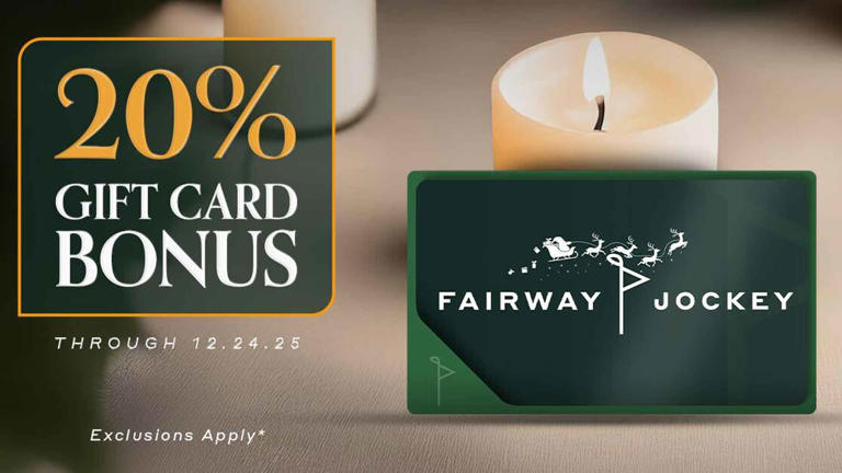 Limited-time offer: Earn a 20 percent bonus on Fairway Jockey gift cards