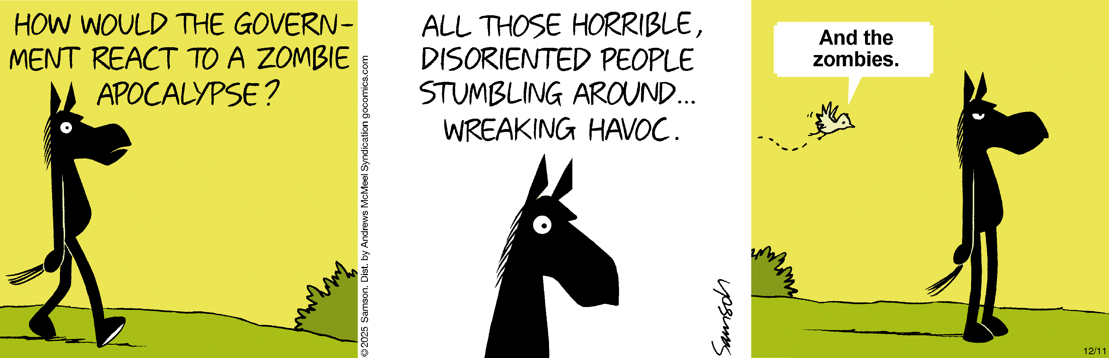 Dark side of the horse by Samuli Lintula