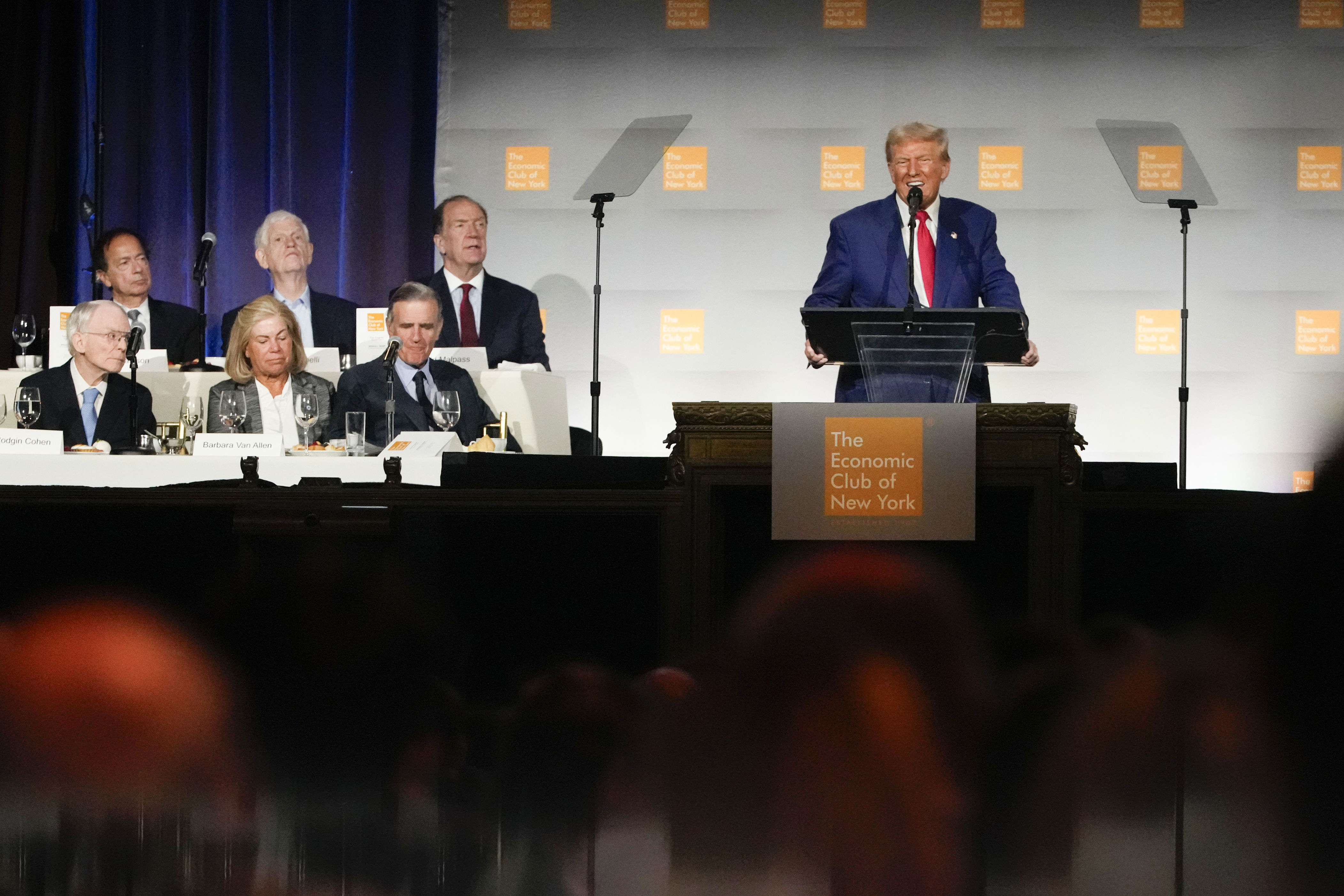 Trump has suggested his (now dwindling) tariff revenues could pay for ...